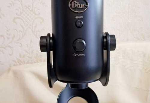 Микрофон Blue Yeti USB чёрный