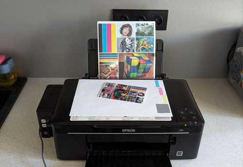 Мфу epson L200 принтер/сканер/копир в идеале