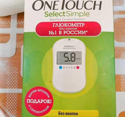 Глюкометр one touch select simple