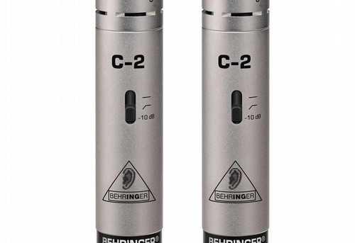 Behringer C-2 студийные микрофоны (пара)