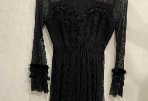 Платье черное размер 44