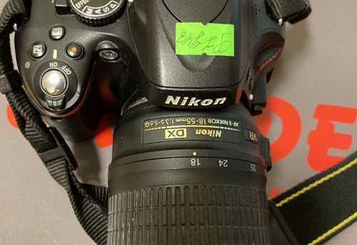 Фотоаппарат Nikon D5100 Kit 18-55mm VR, черный
