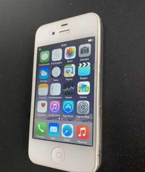 Телефон iPhone 4s 32Gb белый