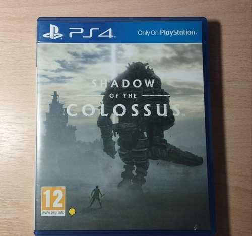 Shadow of the colossus, диск для ps4