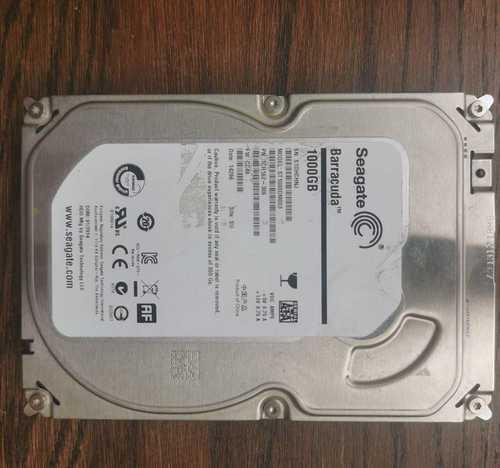 Seagate barracuda 1 Тб