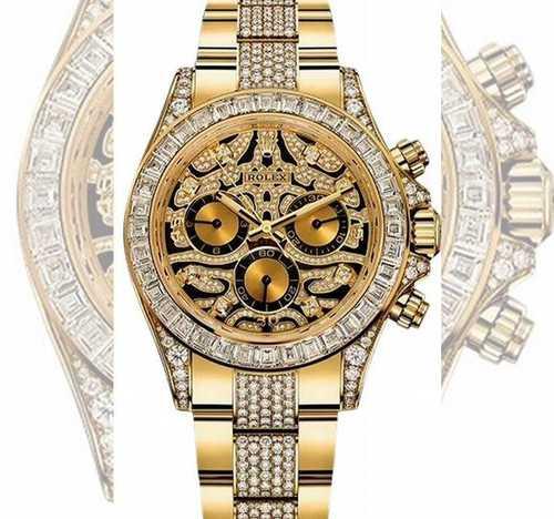 Официальный дилер Rolex часы Daytona 40 мм   подарок 1 год гарантии
