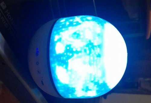 Ночник проектор с колонкой bluetooth
