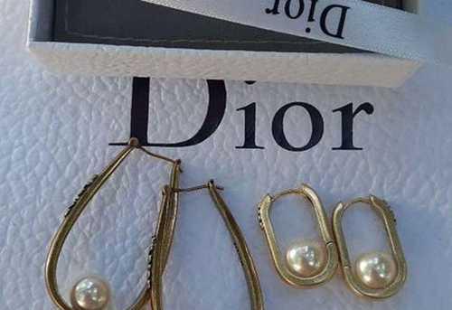 Dior серьги