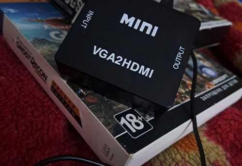 Конвертер с vga в hdmi