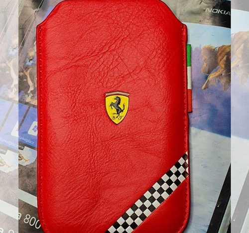 Новый кожаный чехол scuderia ferrari