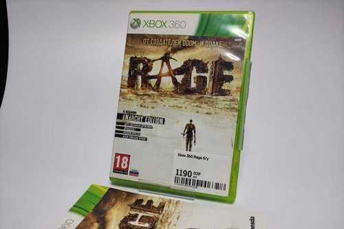 Игра на xbox 360 Rage б/у