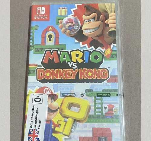 Игра Mario vs. Donkey Kong для Nintendo switch