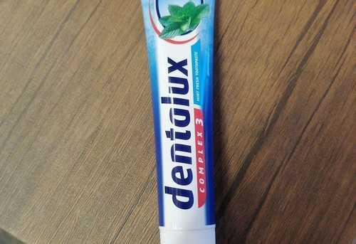 Dentalux зубная паста мята Германия