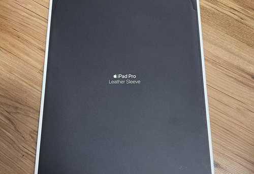 Чехол Apple Leather Sleeve iPad Pro 12.9 черный