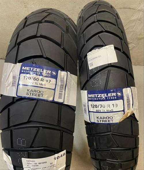 Мотошины Metzeler Karoo Street 120/70-19,170/60-17