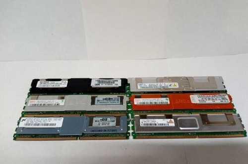 RAM серверная DDR2 1024Mb PC2-5300F (667) FB-dimm