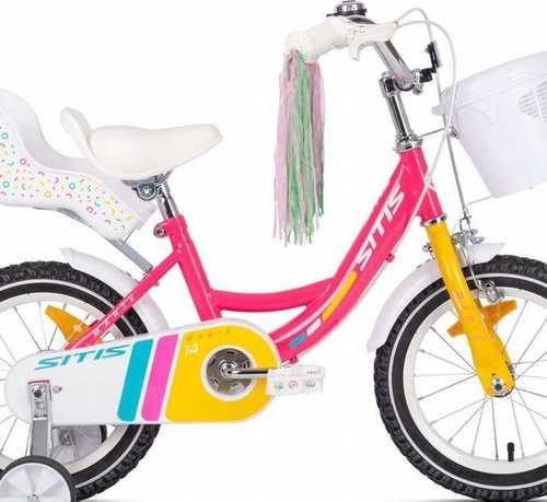 Велосипед sitis marie 14" (2023) Pink Sta567