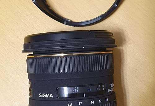 Sigma 10-20mm для Canon ширик