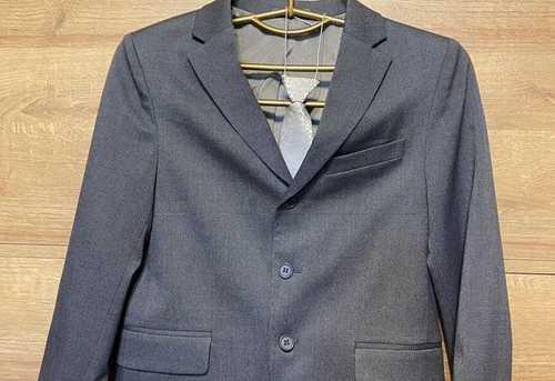 Пиджак серый (Коминтерн) 140 школьная форма