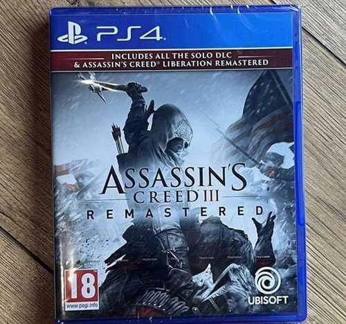 Assasins creed 3 remastered ps4 новый