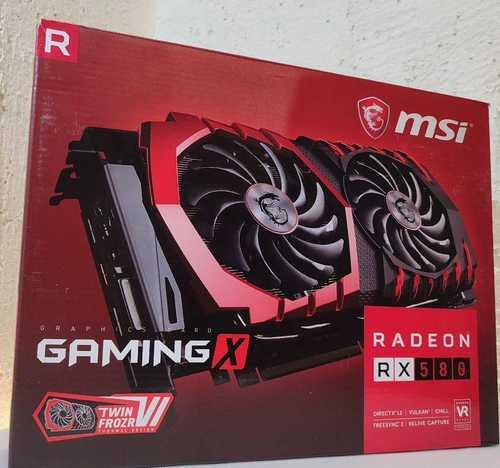 Видеокарта MSI Radeon RX 580 Gaming X 8GB