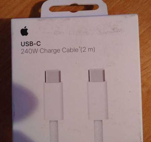 Кабель Apple USB-C to USB-C Apple 240w,2 метра