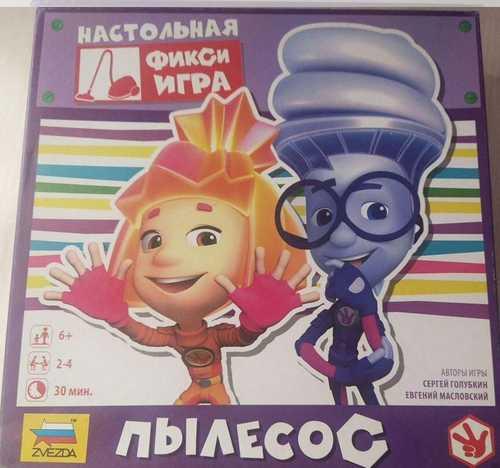 Настольная игра Фиксики "пылесос"