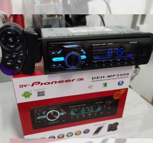 Магнитола Pioneer.ok 3506,DSP/Bluetooth/USB/пульт