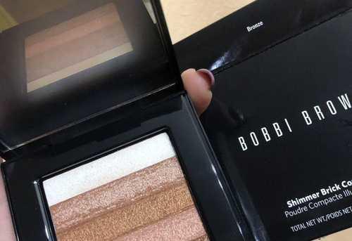 Bobbi brown shimmer brick пудра с сиянием