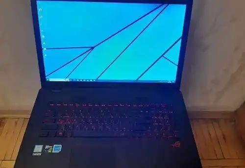 17.3" ASUS ROG GL752VW, 750 ГБ, Core i7-6700HQ, RAM 16 ГБ, GeForce GTX 960M 2 ГБ