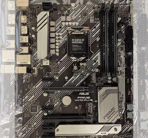 Материнская плата asus h470 lga 1200