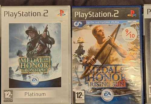 Комплект medal of honor ps2