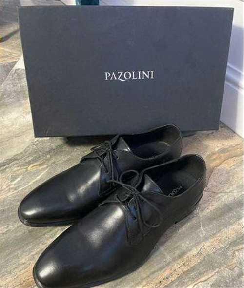 Carlo Pazolini Мужские кожаные туфли 42 размер