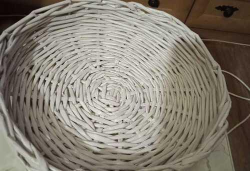 Плетение из бумажной лозы