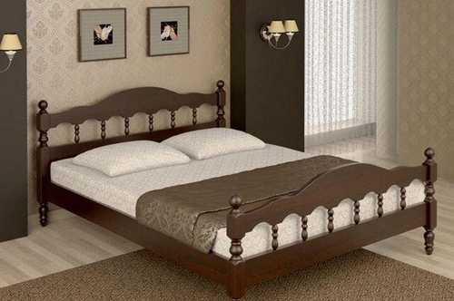 Кровать из массива 180х200 "Точенка тахта"