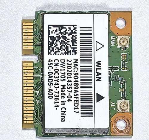 Wifi модуль ноутбука Dell P40F 3542