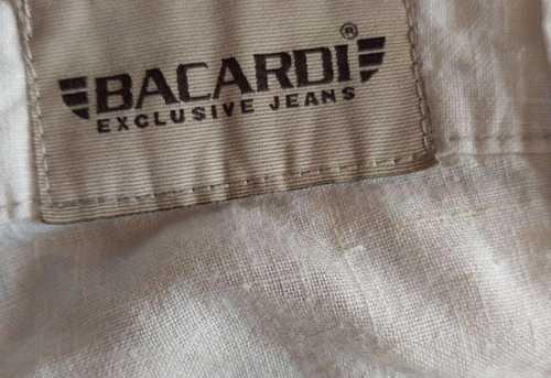 Джинсы брюки мужские лен белые 50 размер Bacardi