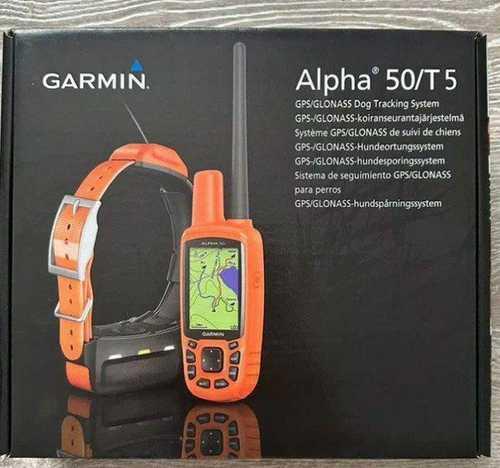 Garmin alpha 50 с ошейником T5