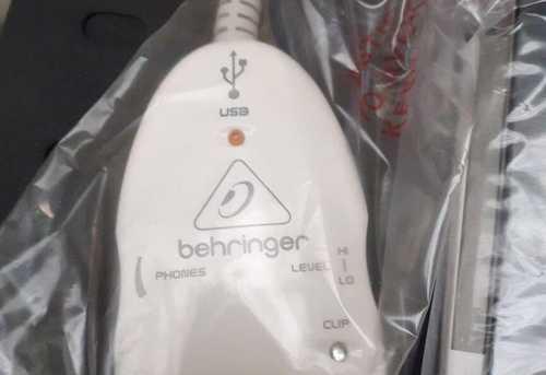 USB интерфейс Behringer