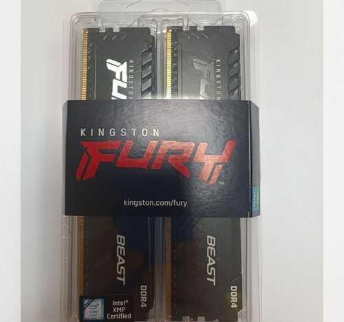 Оперативная память Kingston Fury DDR4 64gb