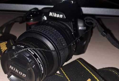 Фотоаппарат nikon D3000