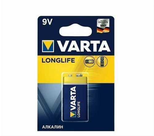 Батарейка крона Varta longlife 4122, 1 шт