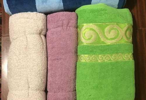 Махровые полотенце