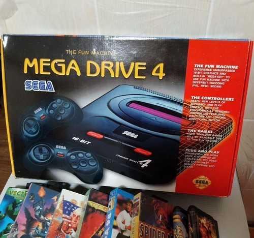 Игровая приставка sega mega drive 4