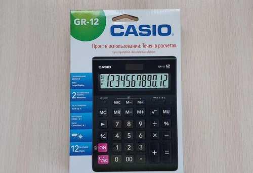 Калькулятор Casio 12-ти разрядный