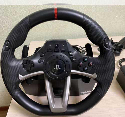 Игровой руль hori racing wheel apex