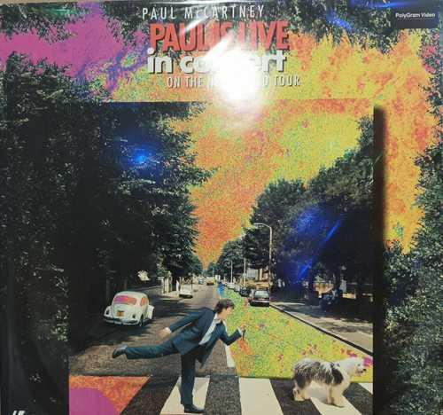 Laserdisc Paul McCartney Paul Is Live-In Concert