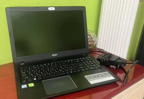 15.6" Acer Aspire E5-576G, 1000 ГБ, Core i5-7200U, RAM 8 ГБ, GeForce 940MX 2 ГБ