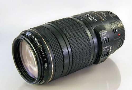 Объектив Canon EF 70-300mm f/4-5.6 IS USM
