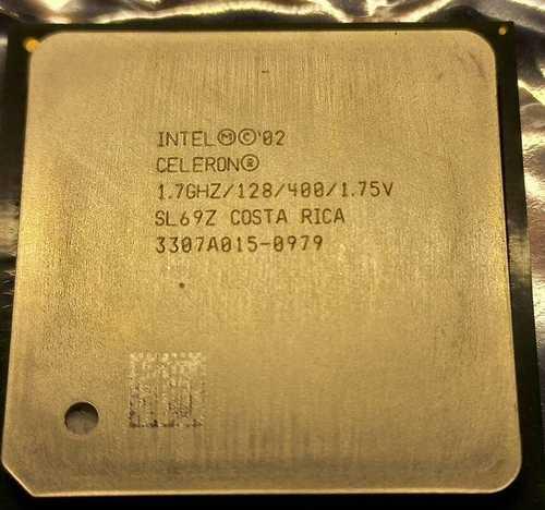 Процессор intel celeron 1.7GHz s.478